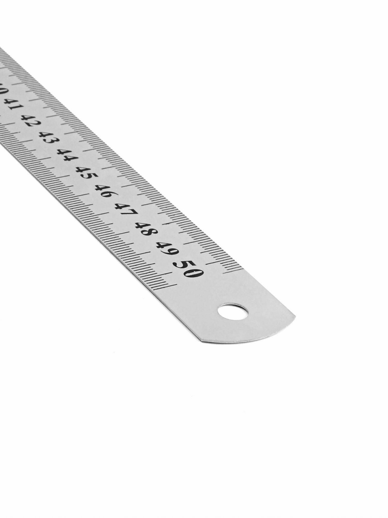 Линейка металлическая, метр портновский, 100 см
