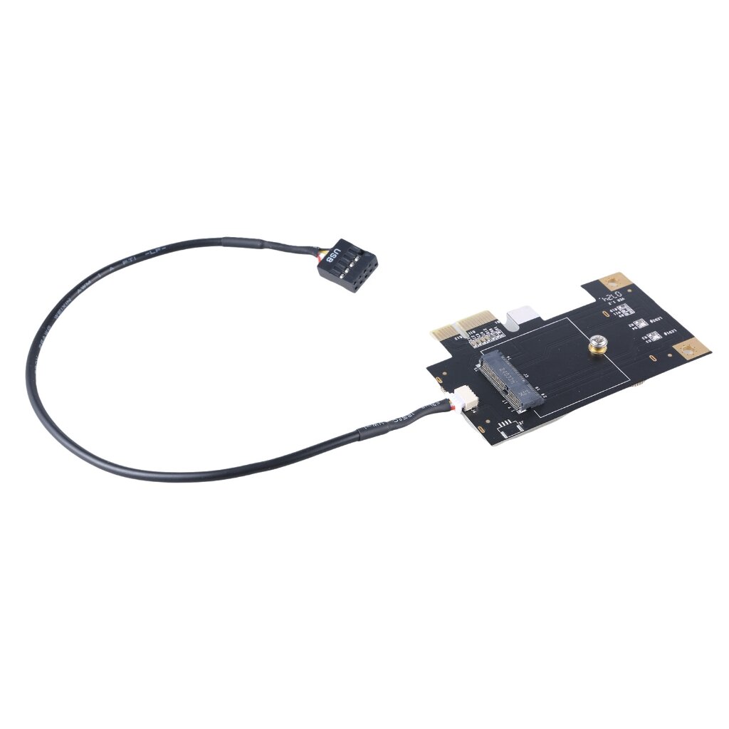 High Speed M.2 NGFF To PCIE Networking Card Adapter Desktop M.2 NGFF To PCIE Wireless Adapter for Desktops Wireless Card