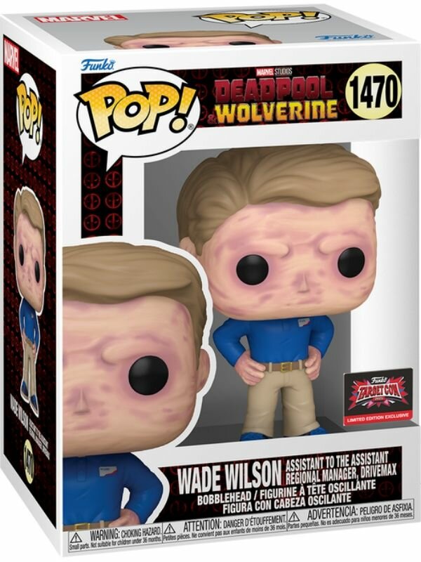 Шарнирная коллекционная фигурка HMTYQNB: Фигурка Funko Pop ! Marvel Wolverine with Babypool Deadpool (1403)82382
