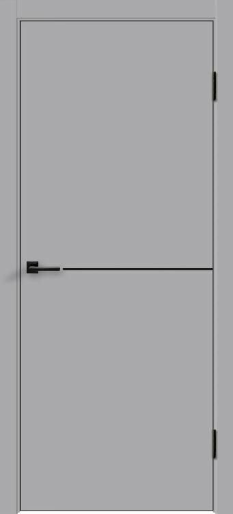 Дверь межкомнатная Альтекс-1AL кромка с 4х ст. 800/2000 Светлый Серый