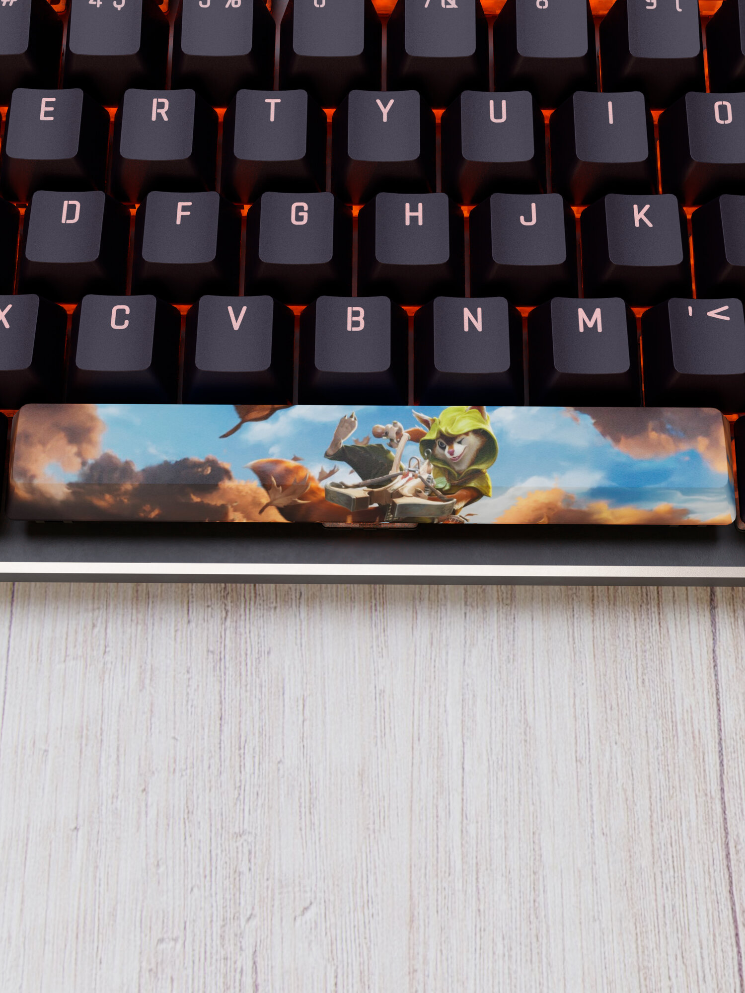 Кейкапы для механической клавиатуры "Худвинк" дота 2/ "Hoodwink" dota 2 Пробел