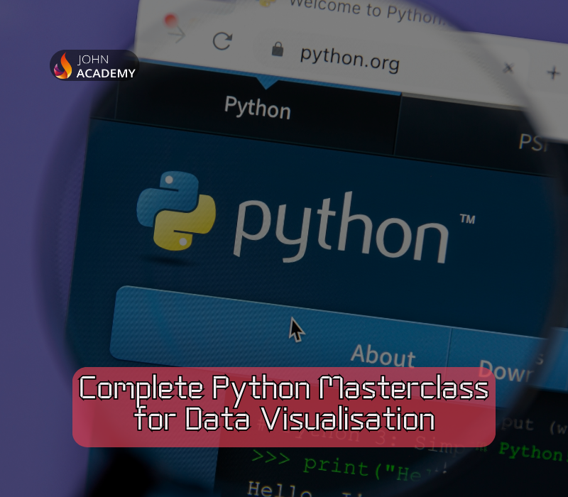 Python Masterclass for Data Visualization Skills John Academy Code — фото 1