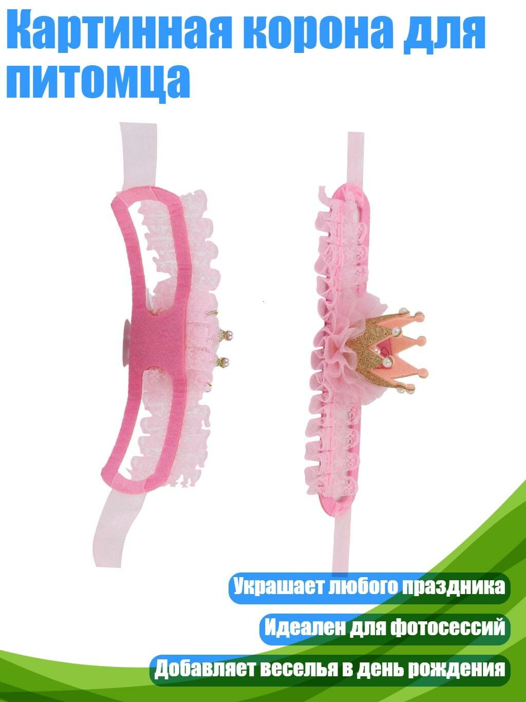 Картинная корона для питомца