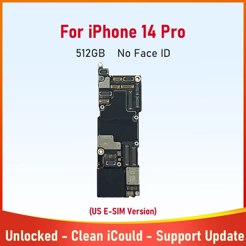 Материнская плата iPhone 14 Pro 512GB No Face ID, US E-SIM, Unlocked