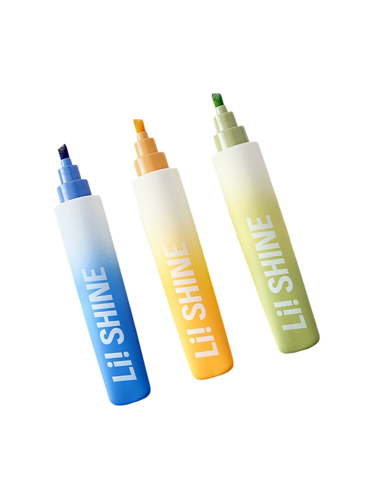 3шт Флуоресцентных маркеров с плавным скольжением флуоресцентный фломастер для разметки