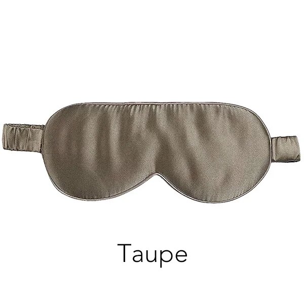 Шелковая маска для сна Taupe CINESSD