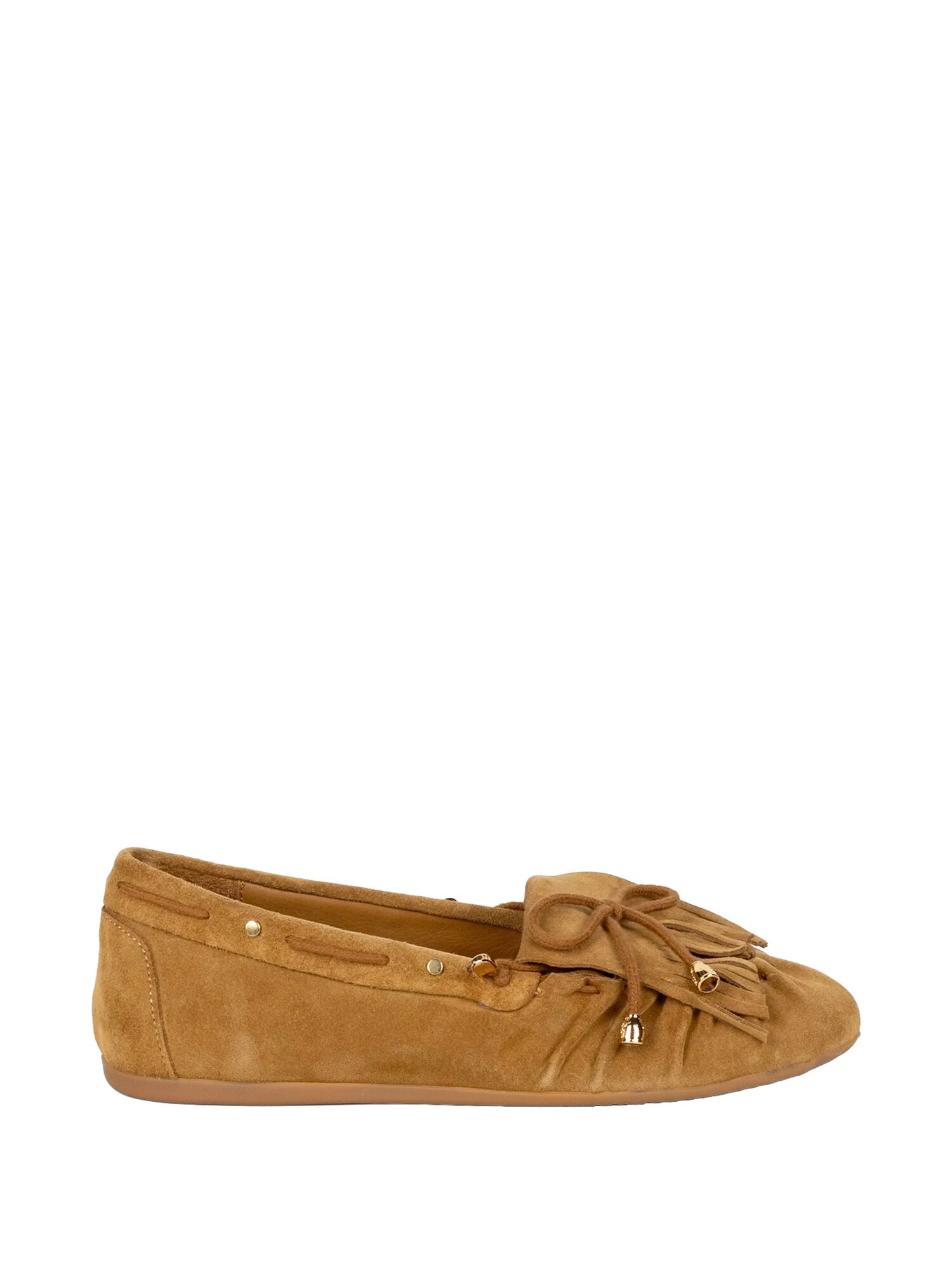 Лоферы Fringed loafers