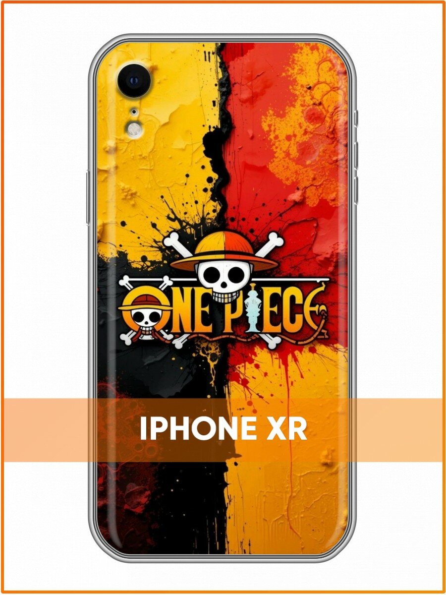 Чехол для Iphone Xr с принтом Аниме One Piece (Айфон Xr)