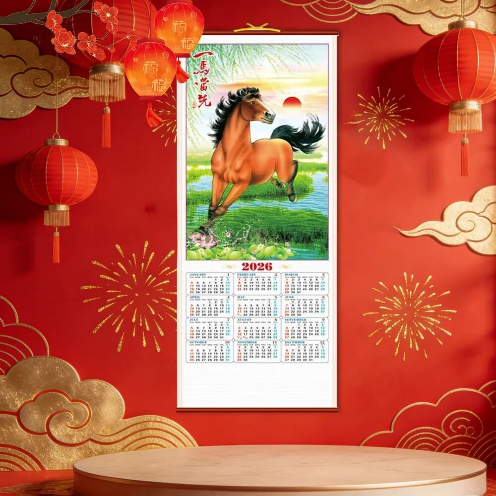 Календарь 2026 г, Настенный