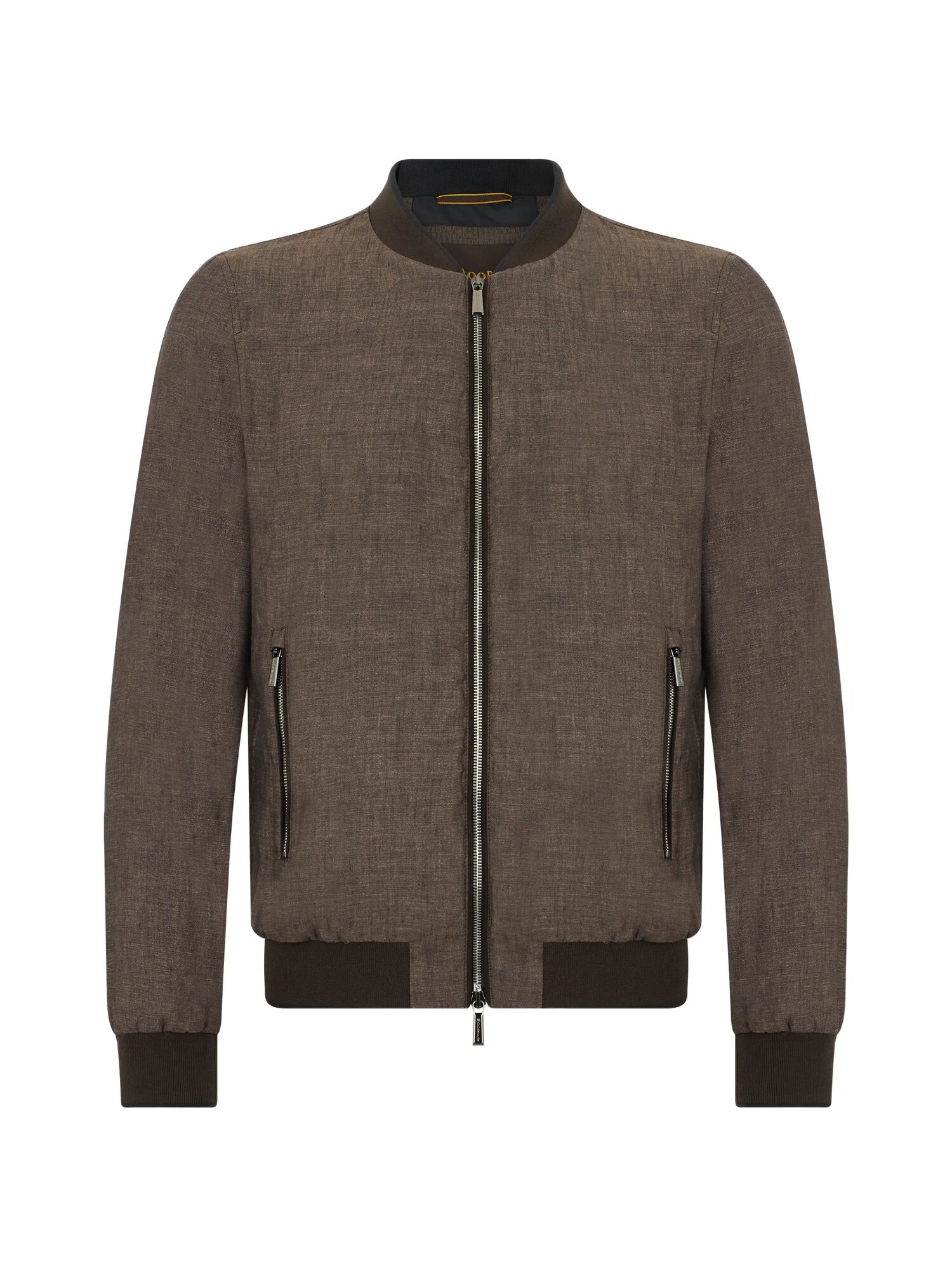 Бомбер Ribbed bomber jacket