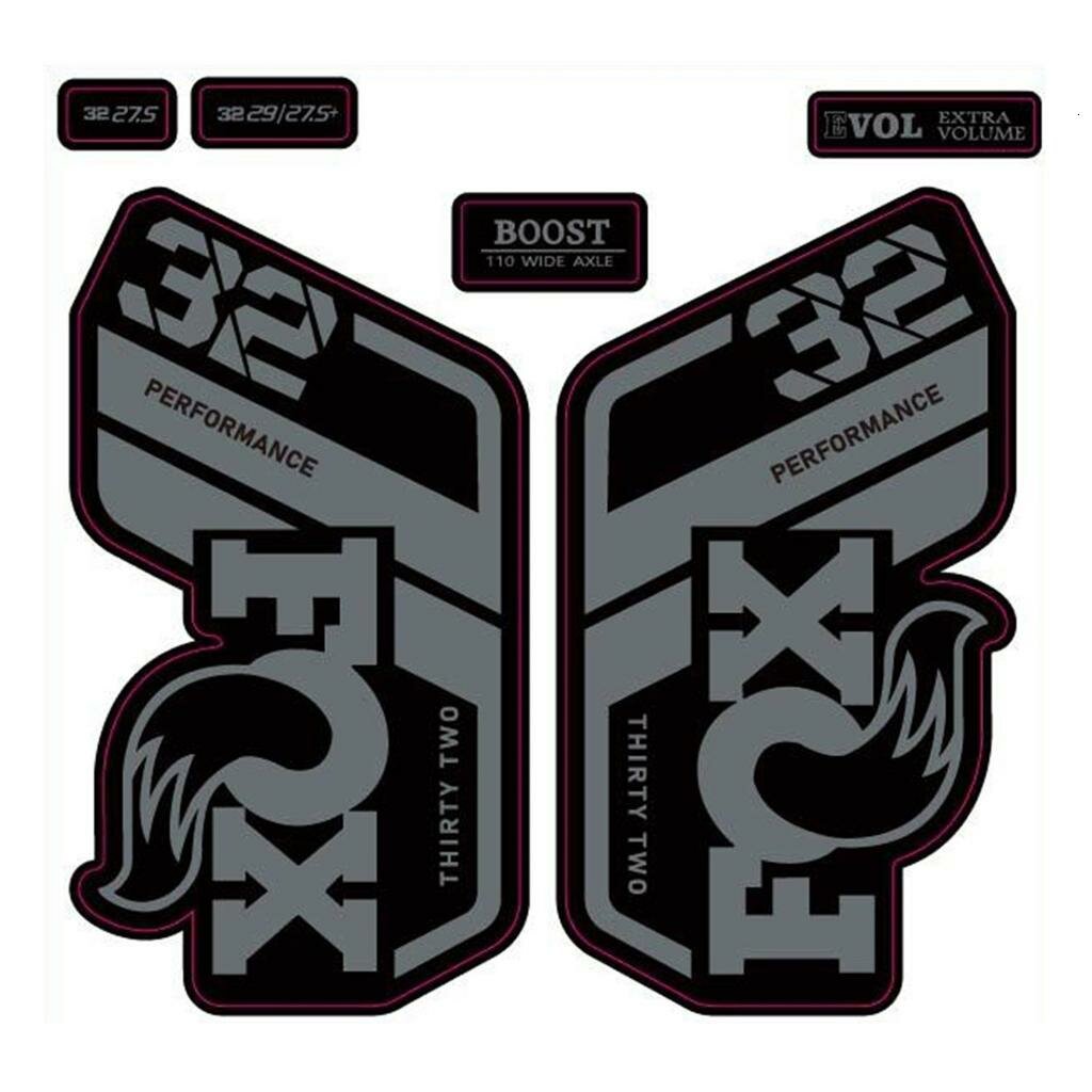 Антицарапающие наклейки-вилки для велосипеда, 5 - Fox32