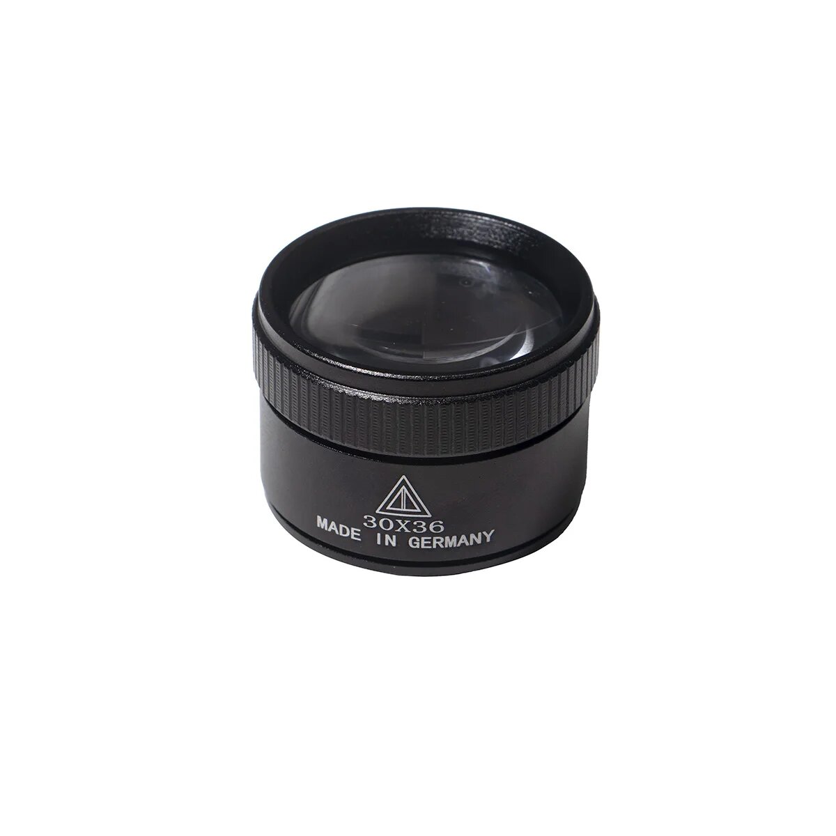 Лупа-микроскоп 30X 36 мм HD с оптической стеклянной линзой, карманная, ручная, для монет, 1PC Black