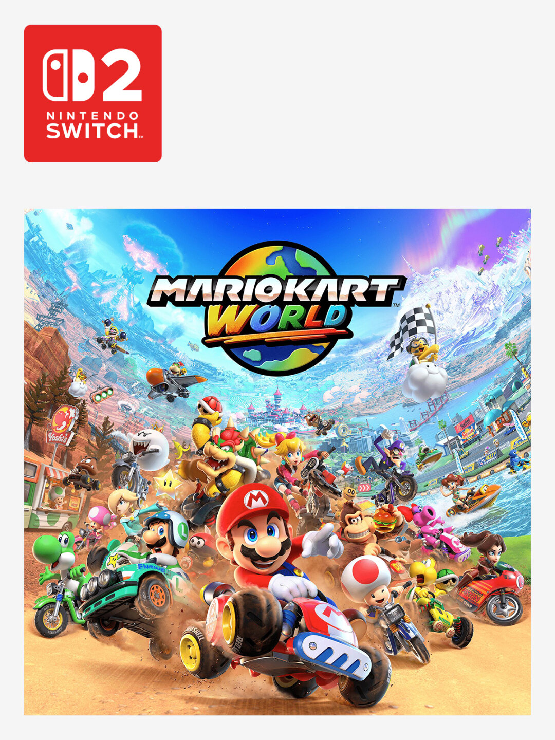 Mario Kart World (Nintendo Switch 2 - Цифровая версия) (EU)