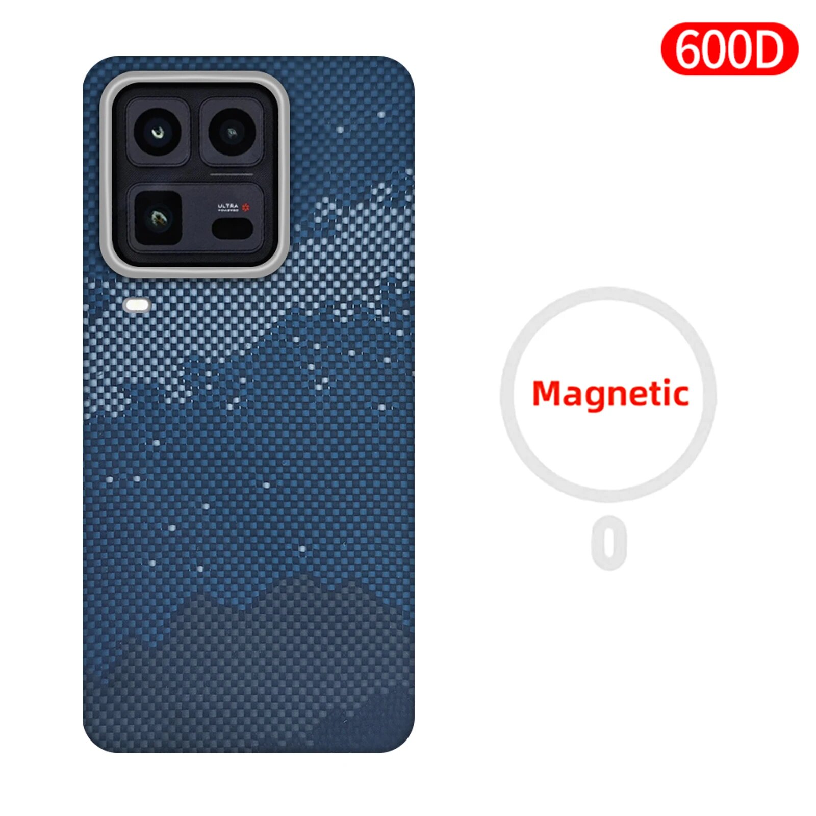 Чехол для Vivo IQOO 15 Ultra / Vivo IQOO 15 из углеродного волокна 600D, тонкий жесткий чехол из арамидного волокна, магнитный, черный, ультратонкий
