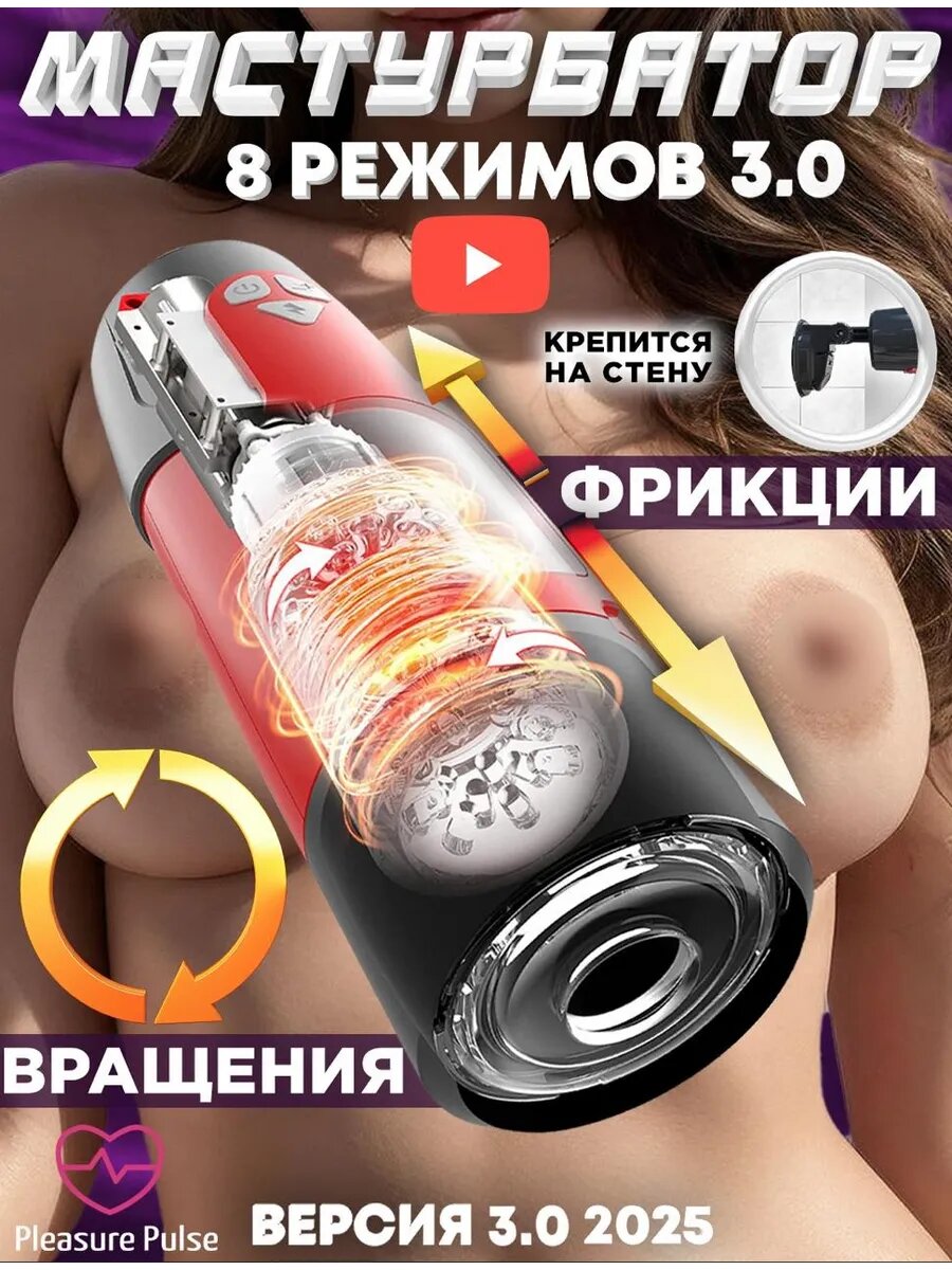Мастурбатор автоматический фрикционный секс игрушка