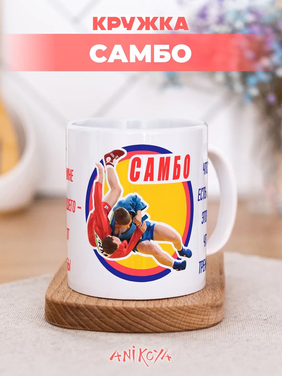 Кружка подарочная Самбо