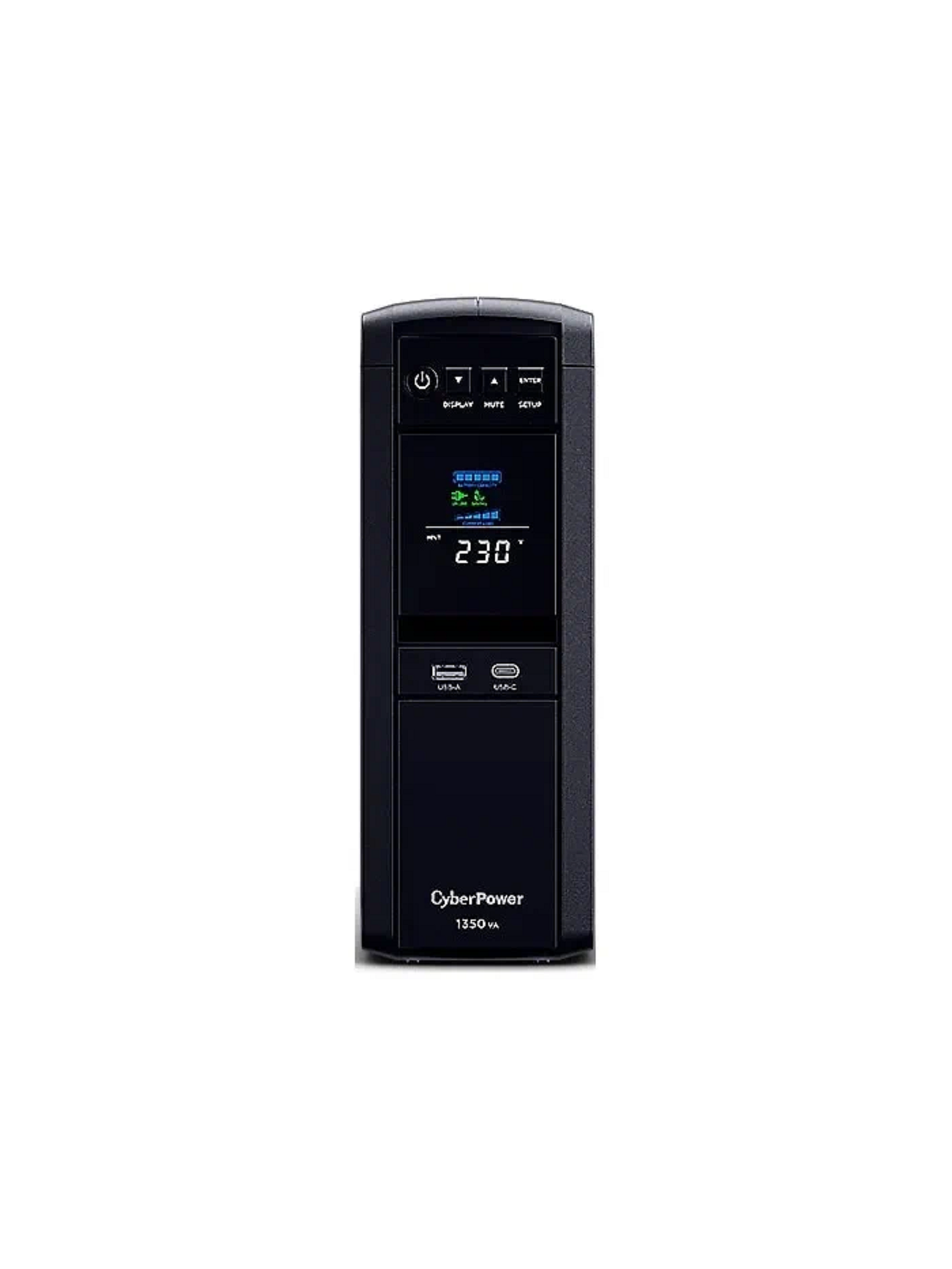 ИБП Источник бесперебойного питания CyberPower CP1350EPFCLCD 880 Вт, Line-Interactive