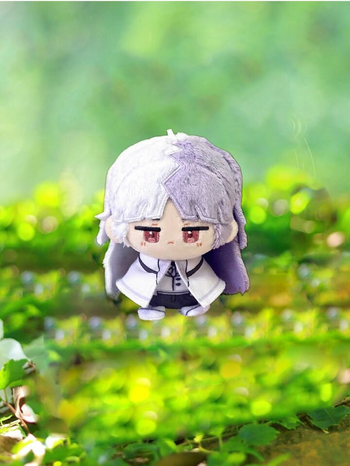 12 сm аниме плюшевая игрушка кукла игрушки. Bungo Stray Dogs / Sigma Кулон .