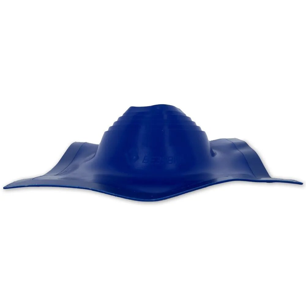 Кровельный проход "везувий" №110 (д.75-200мм, 420х420мм) угловой, силикон, Синий