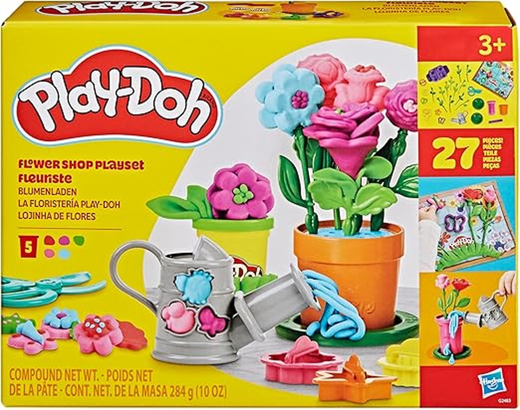 Игровой набор для лепки Play-Doh - "Цветочный магазин", 27 предметов - Плей До G2483