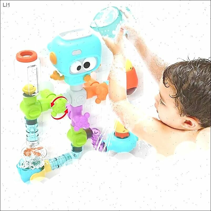 Конструктор-игрушка для ванной "Веселый поливайка - Вонди" / 27 предметов в комплекте.