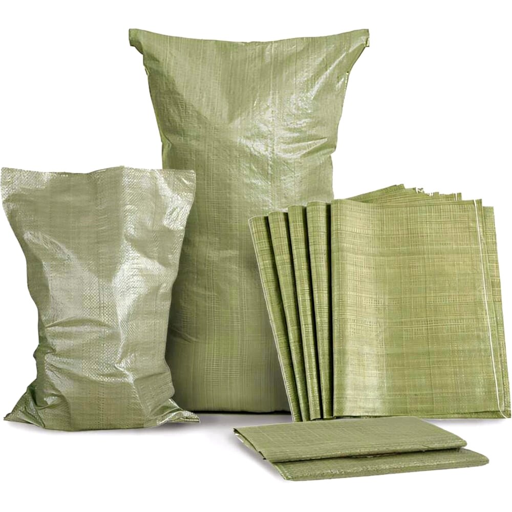 Мешки для строительного мусора, хранения и переезда 55 х 95 см, до 50 кг, 20 шт.