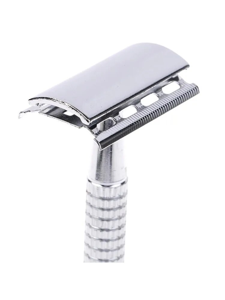 Мужской двухсторонний держатель лезвия для бритья