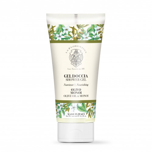 Гель для душа LA Florentina С маслами Оливы и Монои Питательный 200 мл