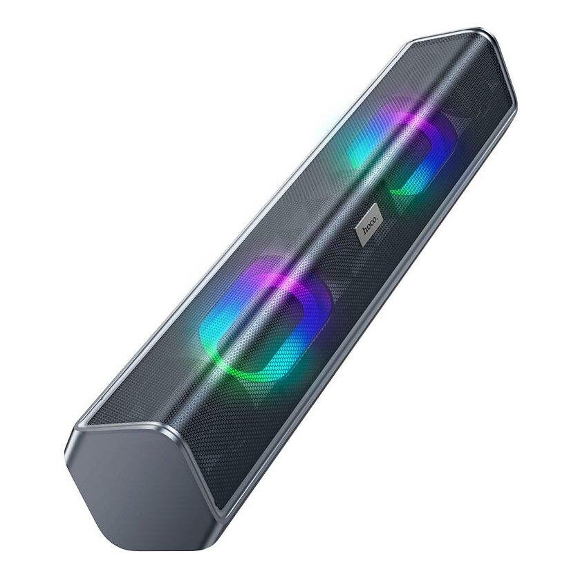 Bluetooth колонка Hoco BS49 BT5.0/1800mAh GL черная, FM, TF-карта