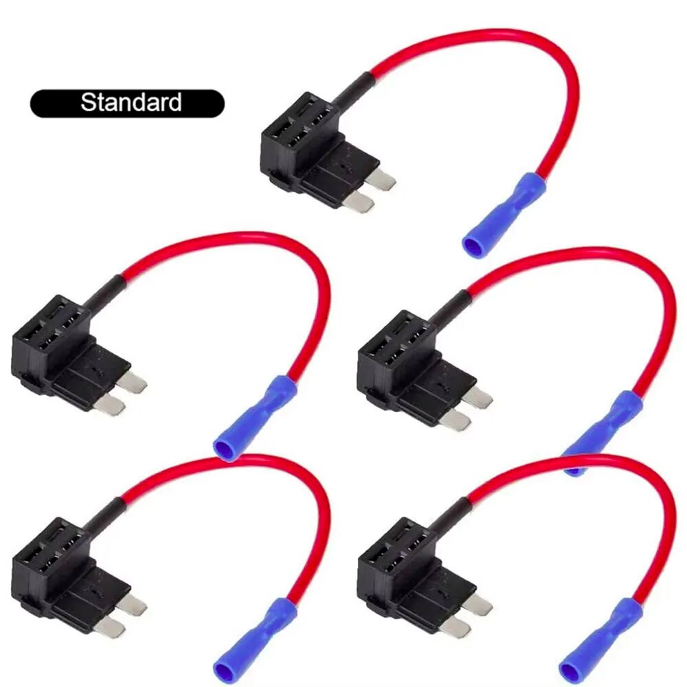 5 шт. Адаптеры-разветвители предохранителей 12В для авто Standard