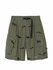 Шорты Undercover Camouflage grid shorts, размер 4, green