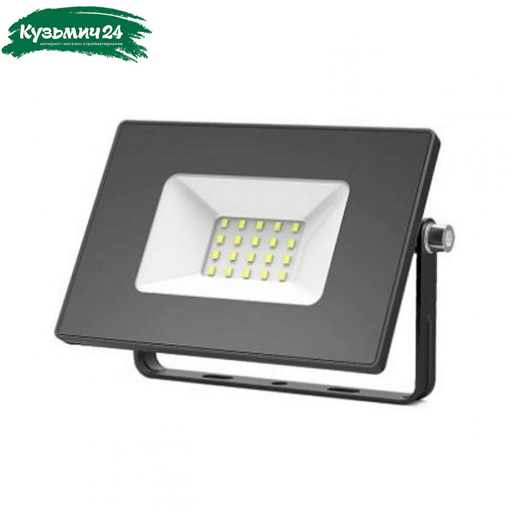 Прожектор Gauss Elementary 20W 4000К IP65 черный