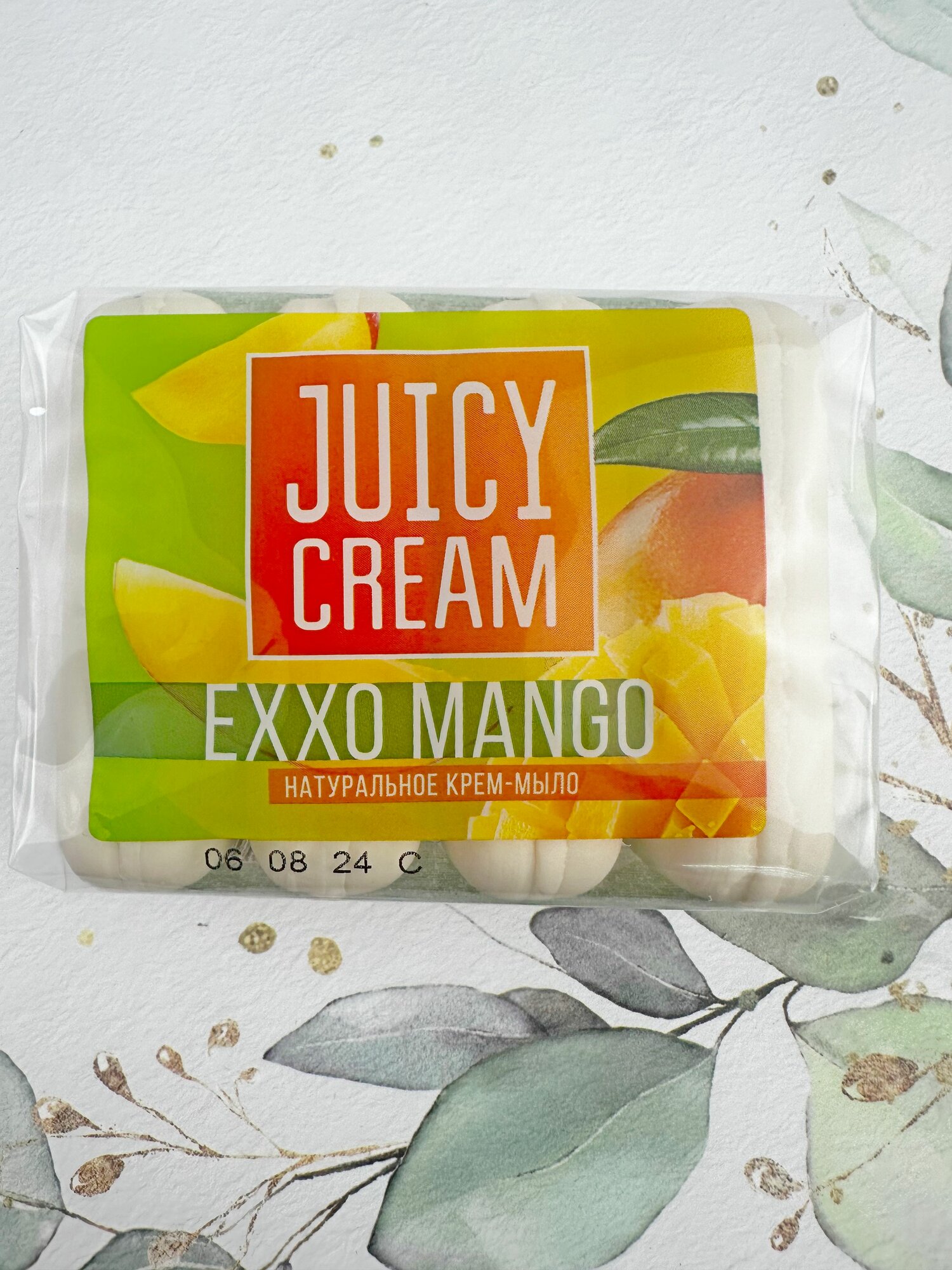 Крем-мыло Juicy Cream Exxo Mango, 4x75г