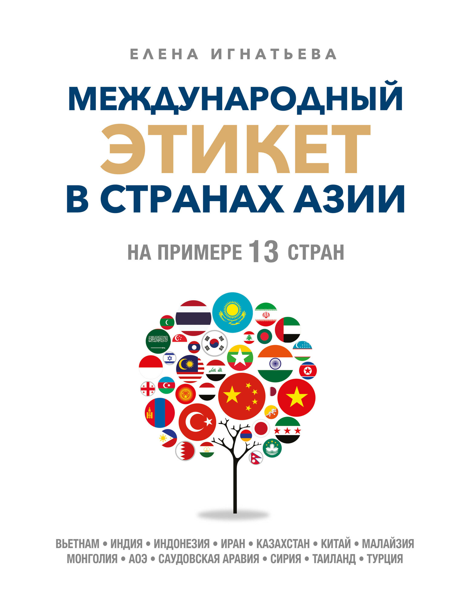 Книга "Международный этикет в странах Азии. На примере 13 стран", автор Игнатьева Е, издательство одри