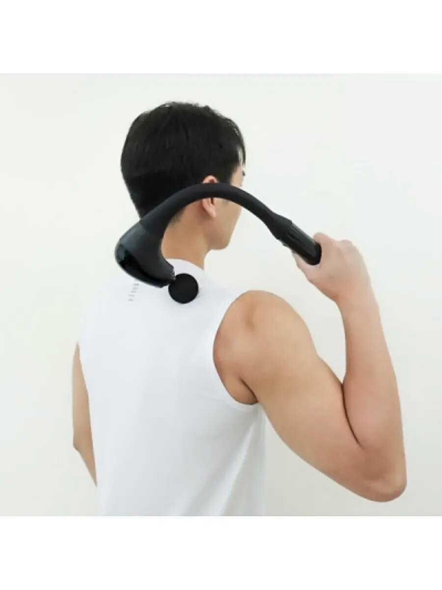 Изогнутый электромассажер для спины