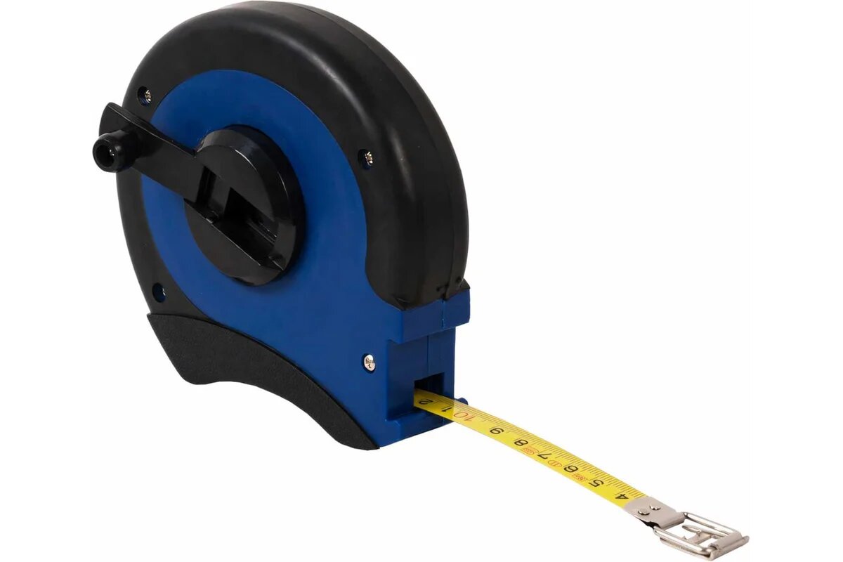 Кобальт Геодезическая рулетка 30 м х 13 мм для точных измерений, прочная стальная лента
