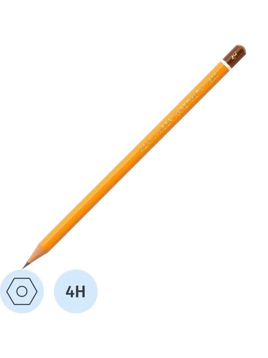 Чернографитный карандаш для рисования и черчения