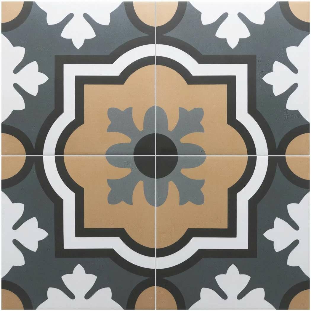 Керамогранит EQUIPE RIVOLI MONACO GRIS матовый 20x20 25шт. (цена за 1 уп - 1м2)