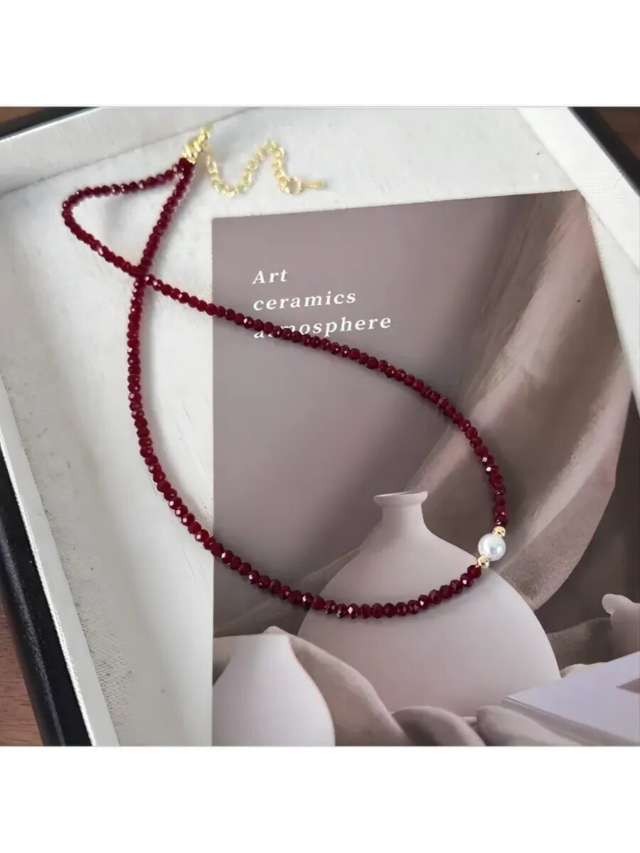 Колье, шпинель