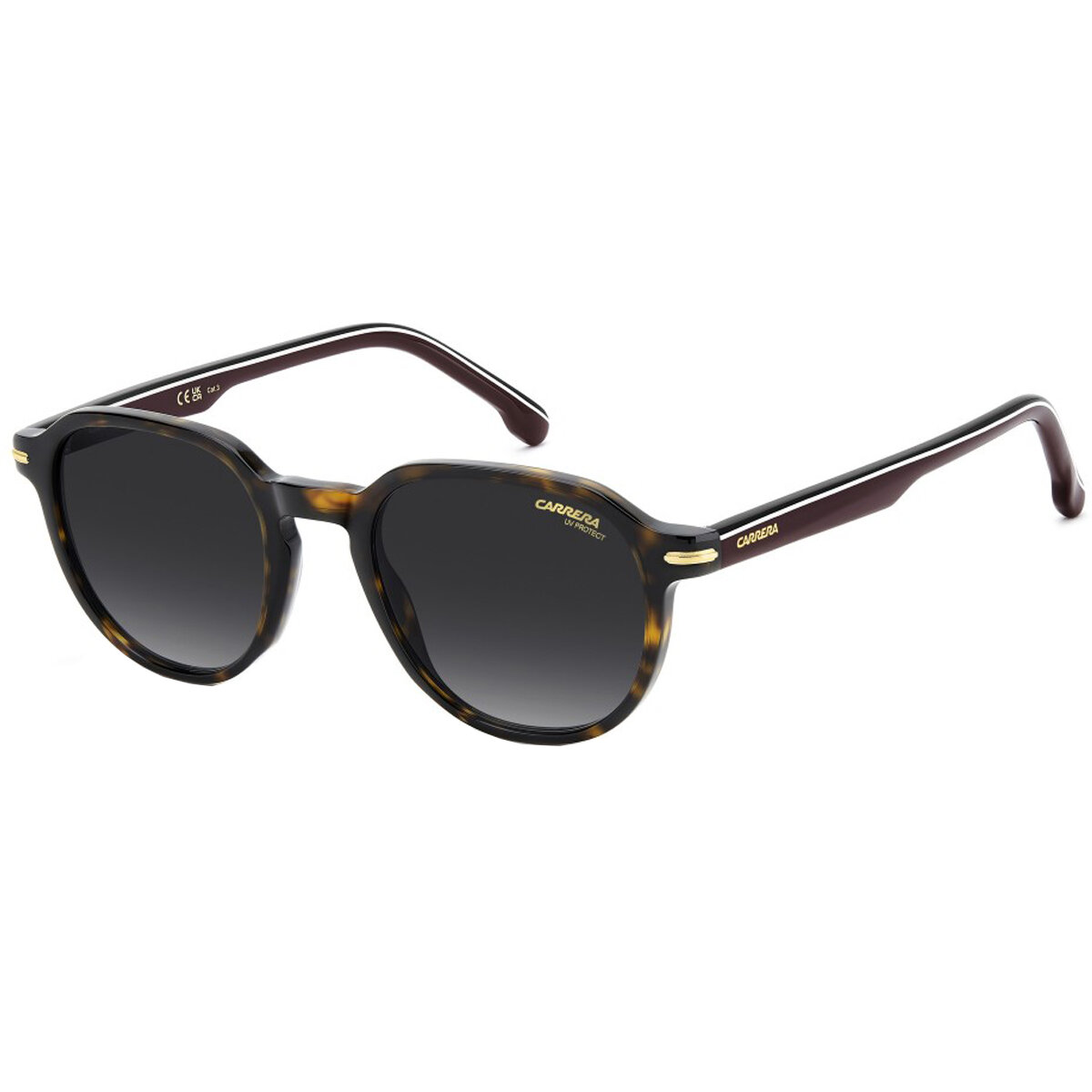 Carrera 376/S 086 9O мужские женские с серыми градиентными линзами солнцезащитные очки