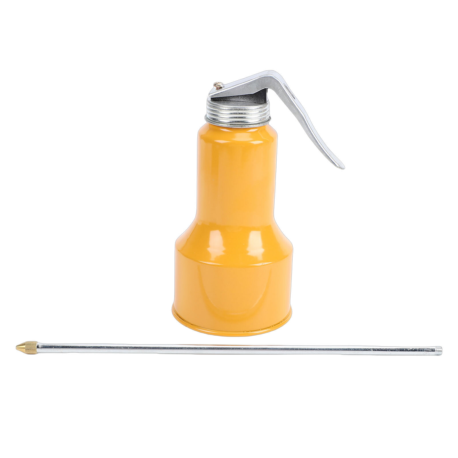 Ручной насос-масленка, металлическая бутылка для смазки под высоким давлением объемом 400 мл с носиком.