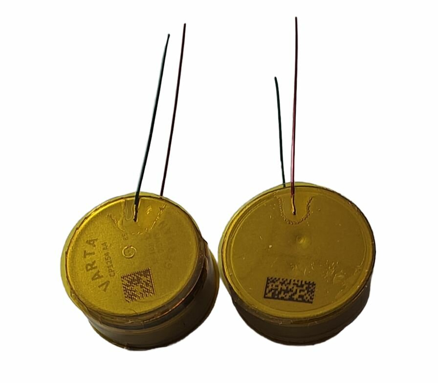 2 Шт. CP1254 1254 A3 3,7 В Литий-ионная Аккумуляторная Батарея Для Beats Powerbeats Pro