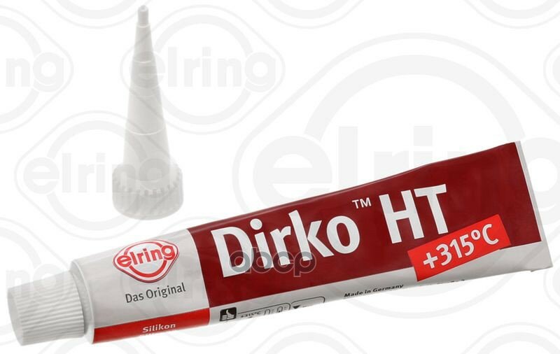Герметик Dirko HTacetic красный [20ml] [-60°C.+300°C] Elring арт. 458.432