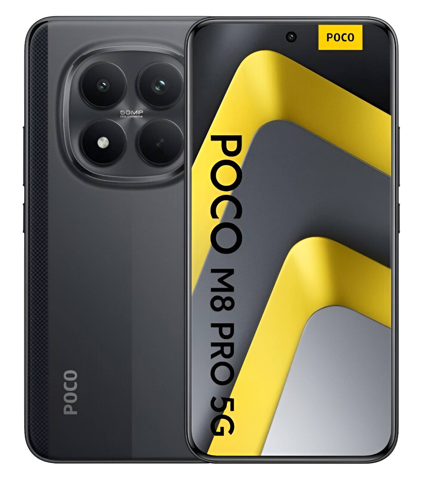 Смартфон Xiaomi Poco M8 Pro 5G, AMOLED, 12/512Gb, Dual nano SIM, Black (Черный)