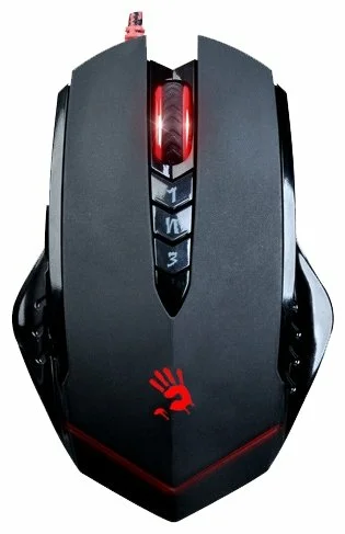 Проводная мышь A4Tech Bloody V8 game mouse Black USB
