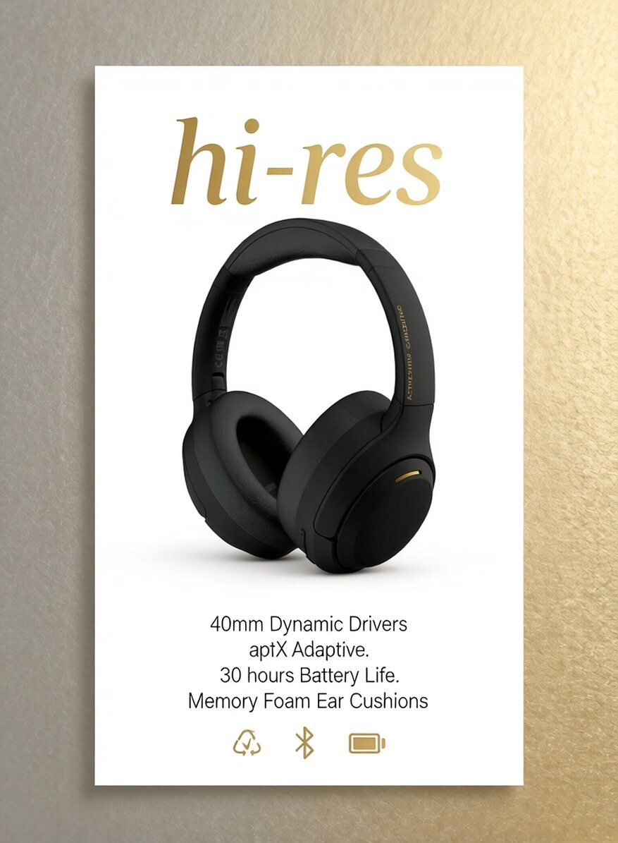 Наушники HONOR Choice Headphones , Bluetooth 5.4, активное шумоподавление, 80 ч. работы