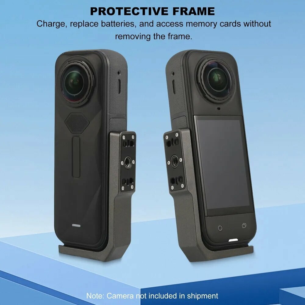 Для экшн-камеры Insta360 X5 кронштейн L-образный магнитный защитный адаптер рамка