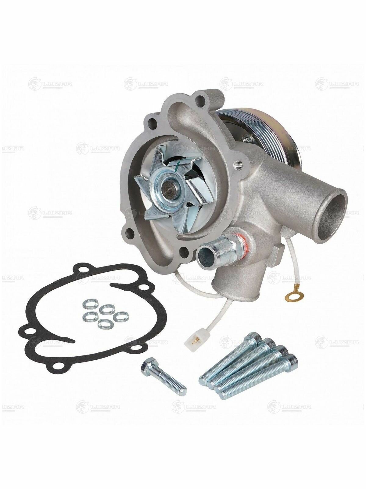 Насос водяной LUZAR LWP03063 для а/м GAZ VOLGA, GAZELLE / Газ Волга, Газель