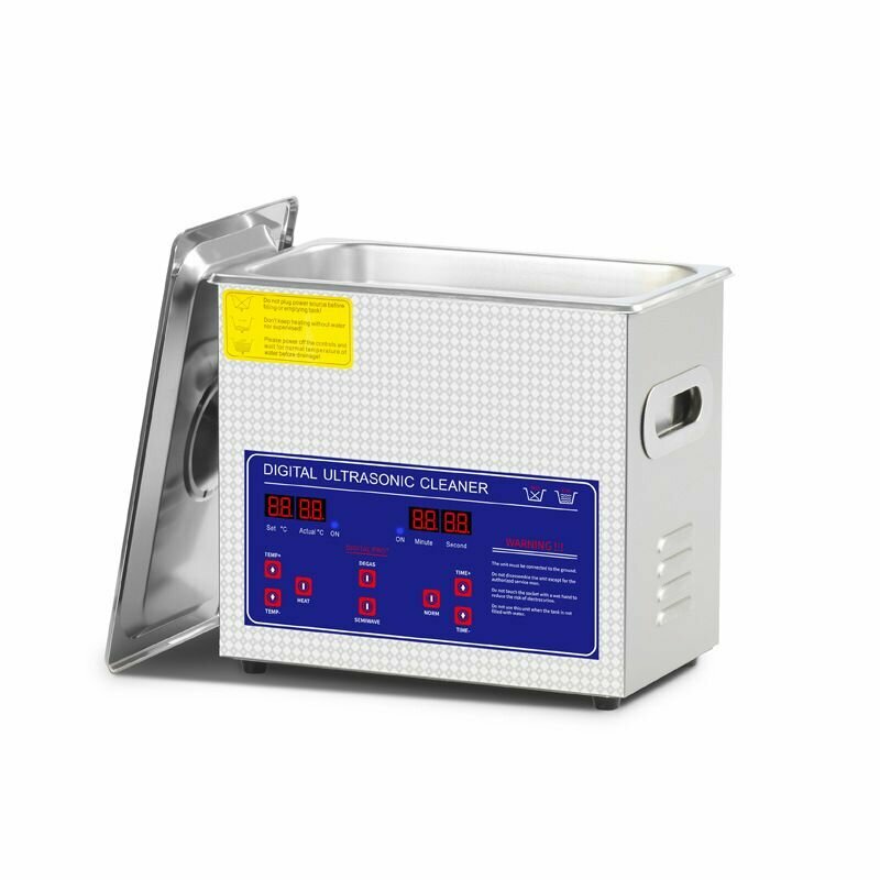Ультразвуковая ванна JPS-20A 3,2 л, с таймером, регулируемым подогревом Стерилизатор для ультразвуковой чистки 120 Вт