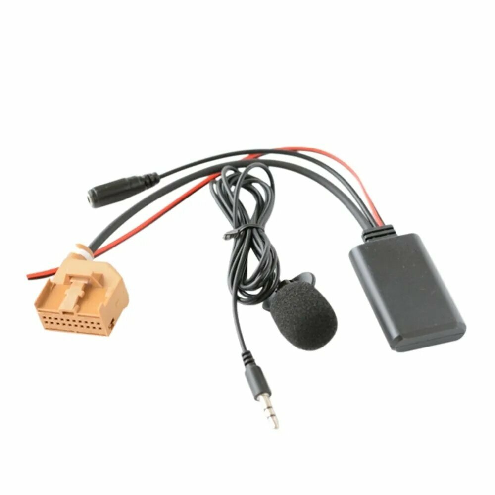Автомобильный Bluetooth 5,0 Aux кабель микрофон громкой связи мобильный телефон бесплатные звонки AV/AV2 адаптер для Audi Q7 A6 A8 MMI2G